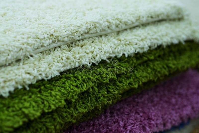 Colorful carpet samples stock photo. Image of sample - 77206212