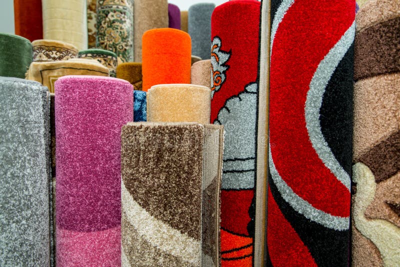 Stack of Rugs stock image. Image of textile, europe, grained - 36350583