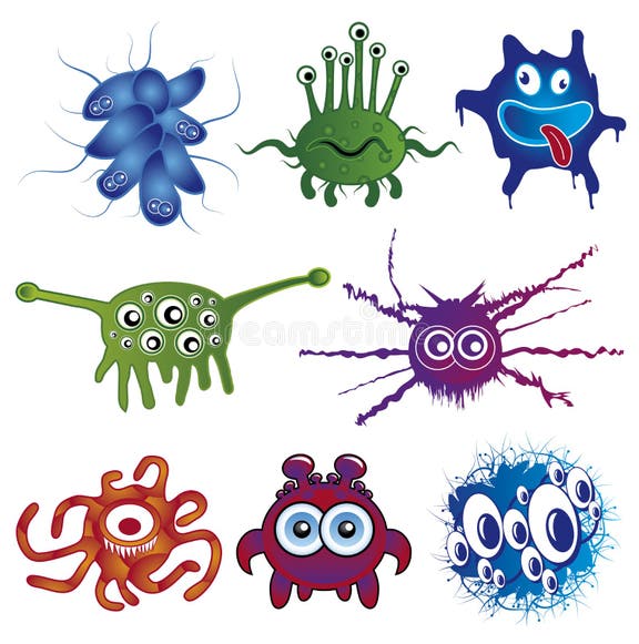 Cartoon Germs Stock Illustrations – 11,904 Cartoon Germs Stock ...