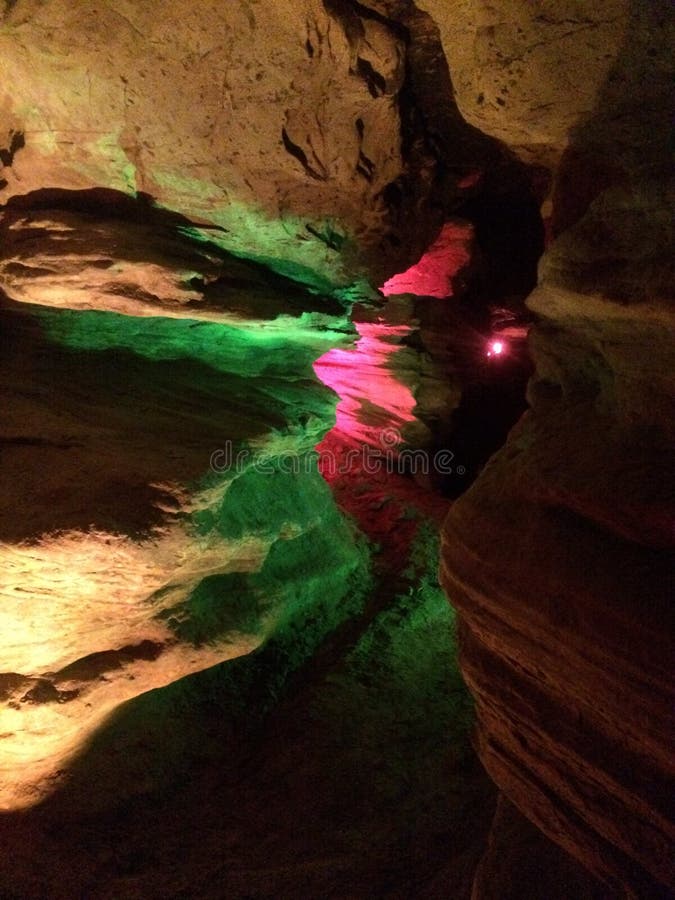 Colorful Cave stock image. Image of largest, cave, caving - 57383673