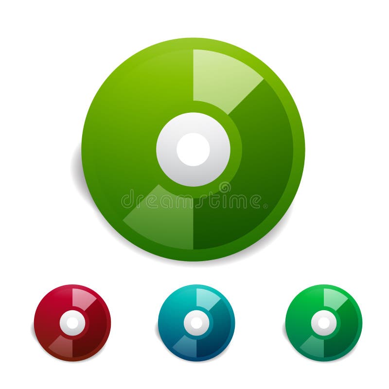 CD Pile Colored Labels stock vector. Illustration of consumption - 93573735