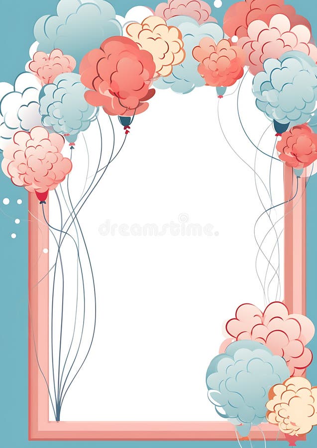 Colorful Celebration Frames Stock Illustration - Illustration of ...