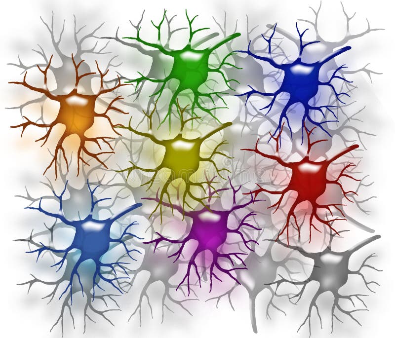 Colorful Cells stock illustration. Illustration of element - 49358390