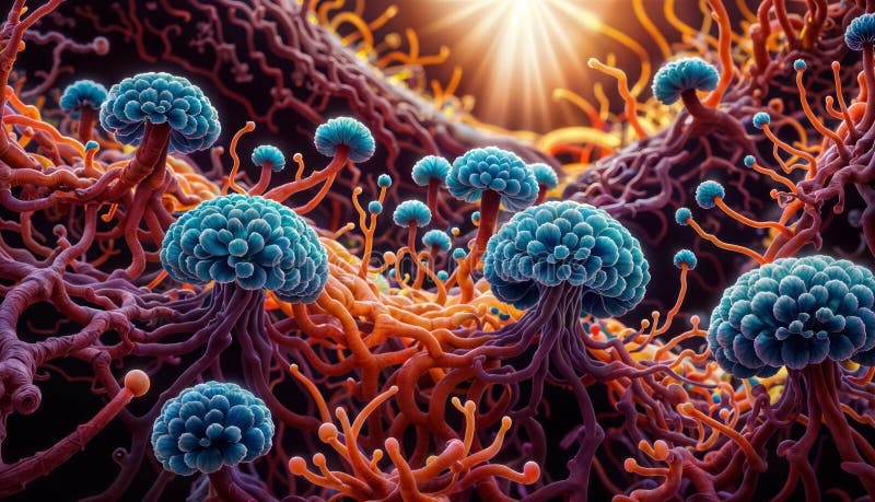 Cellular World: a Colorful Scene of Various Cells and Viruses ...