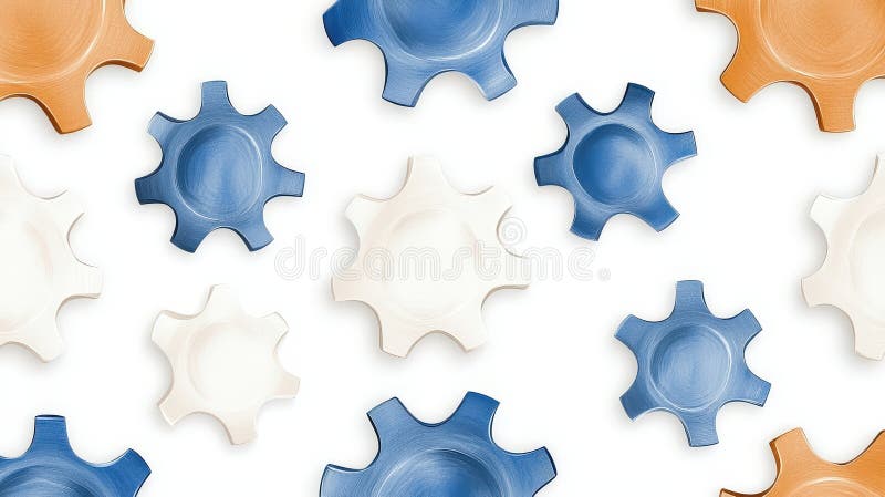 Colorful Ceramic Plates in Unique Shapes on White Background for ...