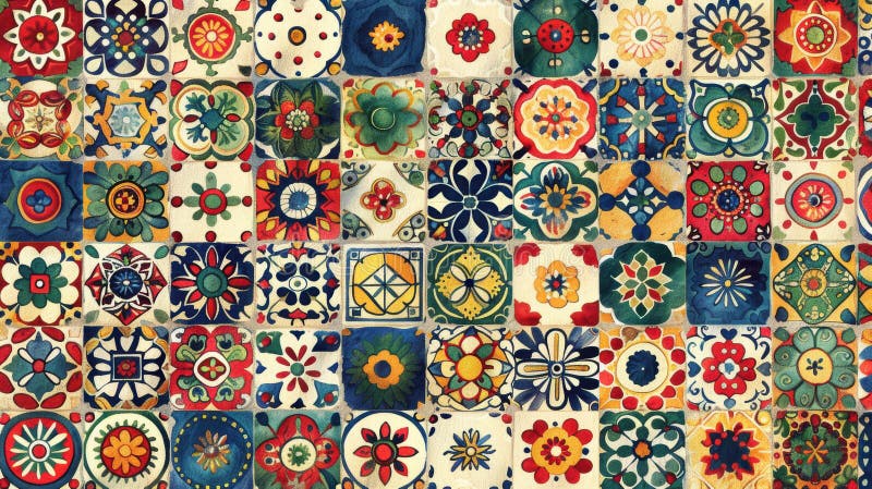Sicilian Tiles Ceramic Sicily Stock Illustrations – 123 Sicilian Tiles ...