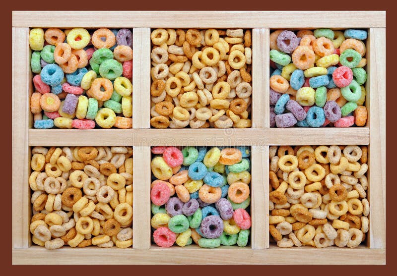 Colorful cereal stock image. Image of crunchy, nutrition - 27853817