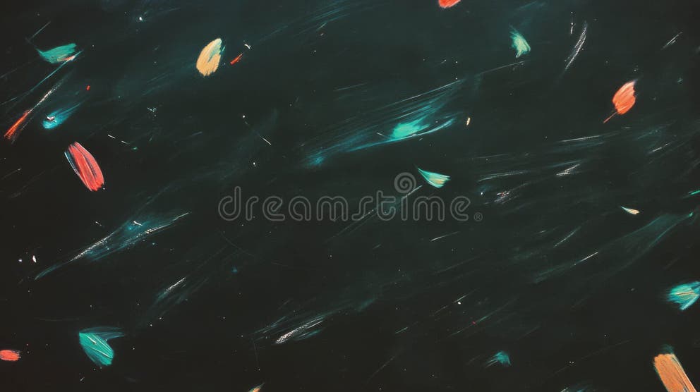 Colorful Chalk Marks on a Black Chalkboard Texture for Creative ...