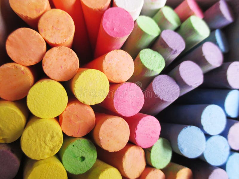 Colorful chalk stock image. Image of closeup, colorfulchalk - 85388343