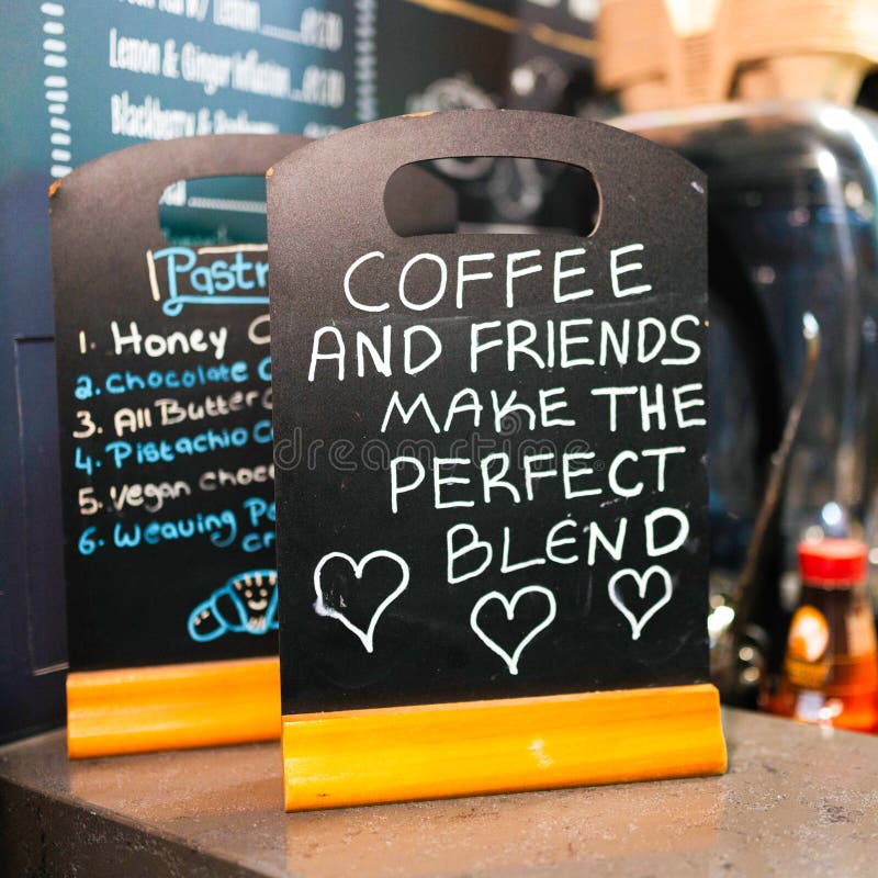 Colorful Chalkboard Menu for the Restaurant Stock Image - Image of ...