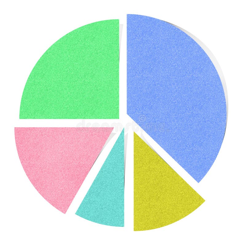 Colorful chart graph pie stock illustration. Illustration of wallpaper ...