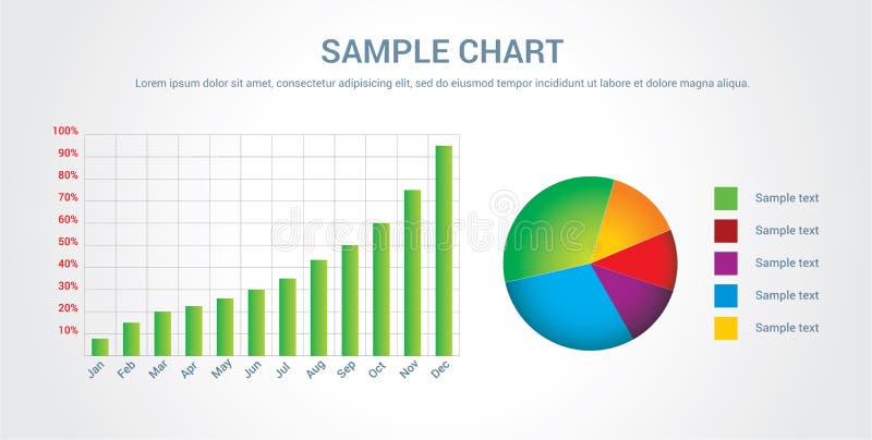 Infographic Line Graph Template Stock Vector - Illustration of chart ...
