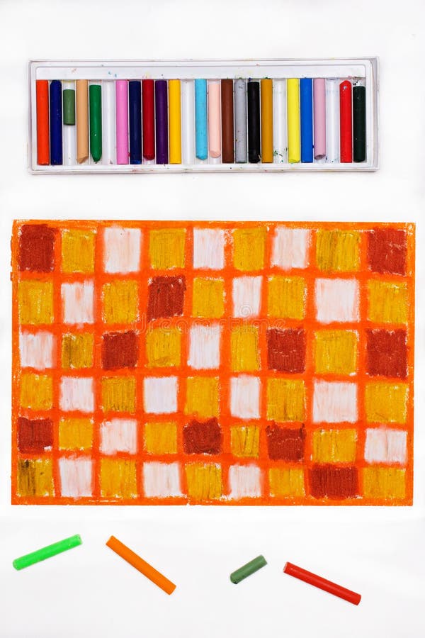 Colorful Crayons Checked Paper Stock Photos - Free & Royalty-Free Stock ...
