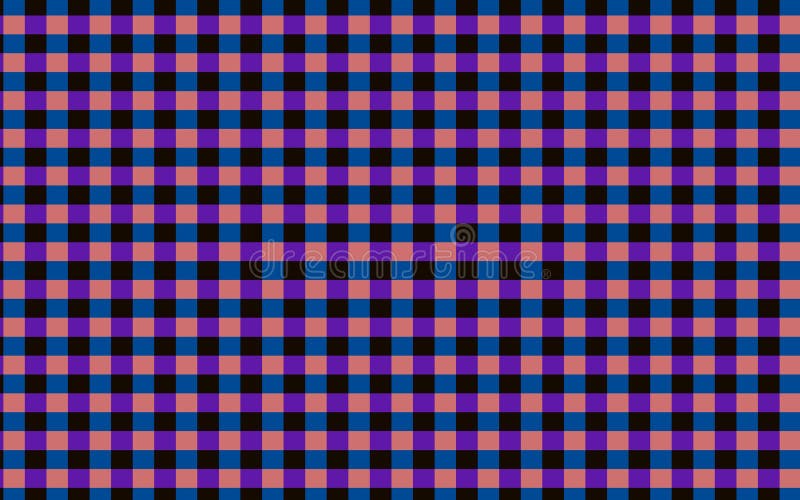 Colorful Checkered Pattern Background. Seamless Pattern Illustration ...
