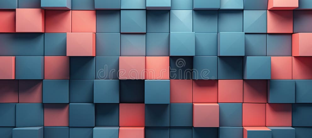 Colorful Checkered Pattern Wall Texture Background Stock Illustration ...