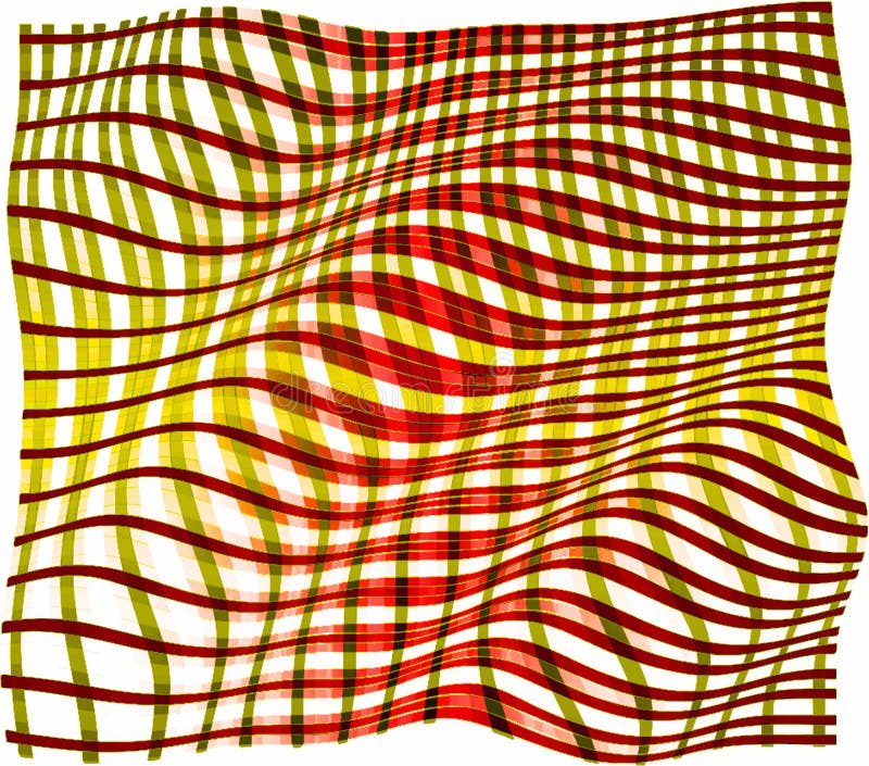 Colorful Checks Wavy and Lighted Effect Computer Generated Background ...