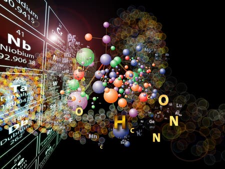 Colorful Chemical Elements stock illustration. Illustration of ...