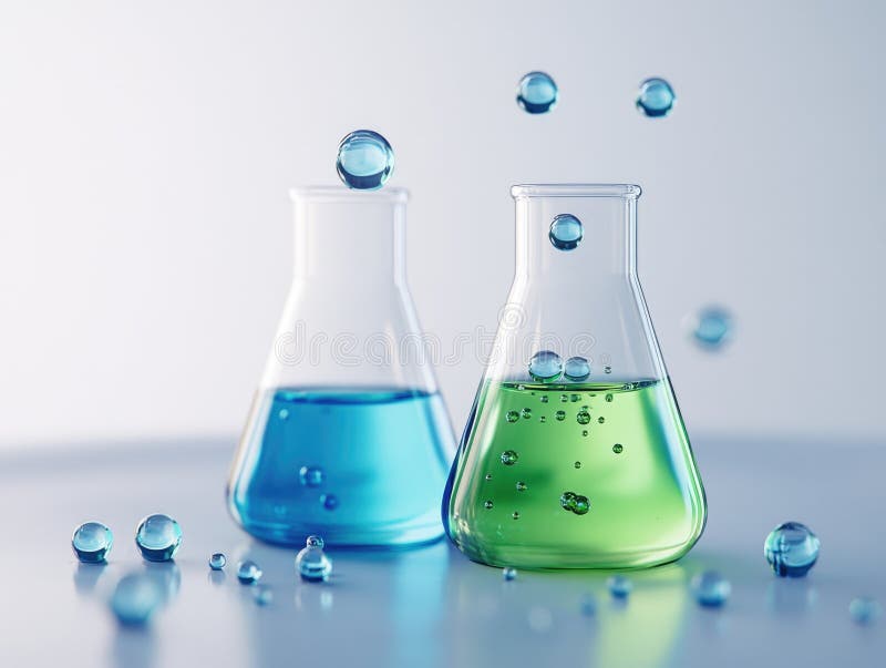 Colorful Chemistry Experiments Stock Photo - Image of colorful ...