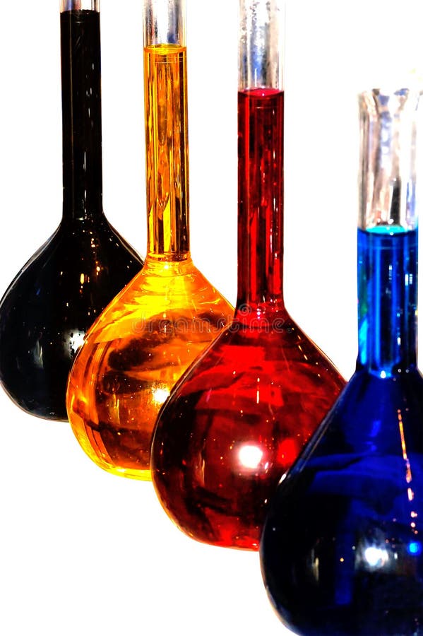 Colorful Chemistry Liquid Glass Retorts Stock Photos - Free & Royalty ...
