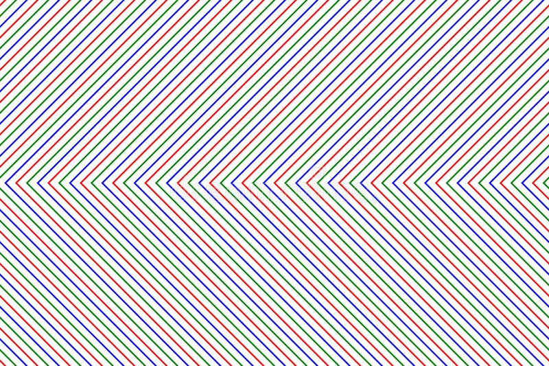 Colorful Chevron Arrow Lines Fabric Pattern on White Background Vector ...
