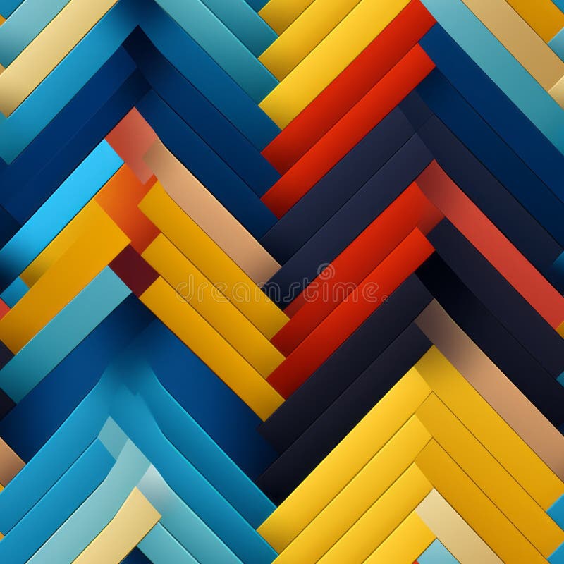 Colorful Chevron Pattern: Abstract Web Background with Layered Veneer ...