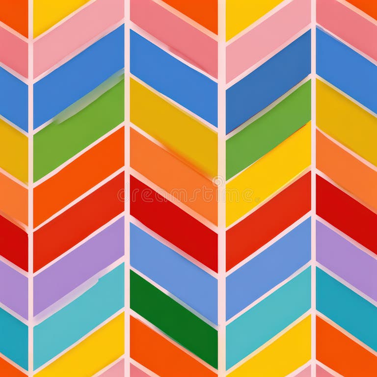 Colorful Chevron Pattern Background for Creative Projects and Designs ...