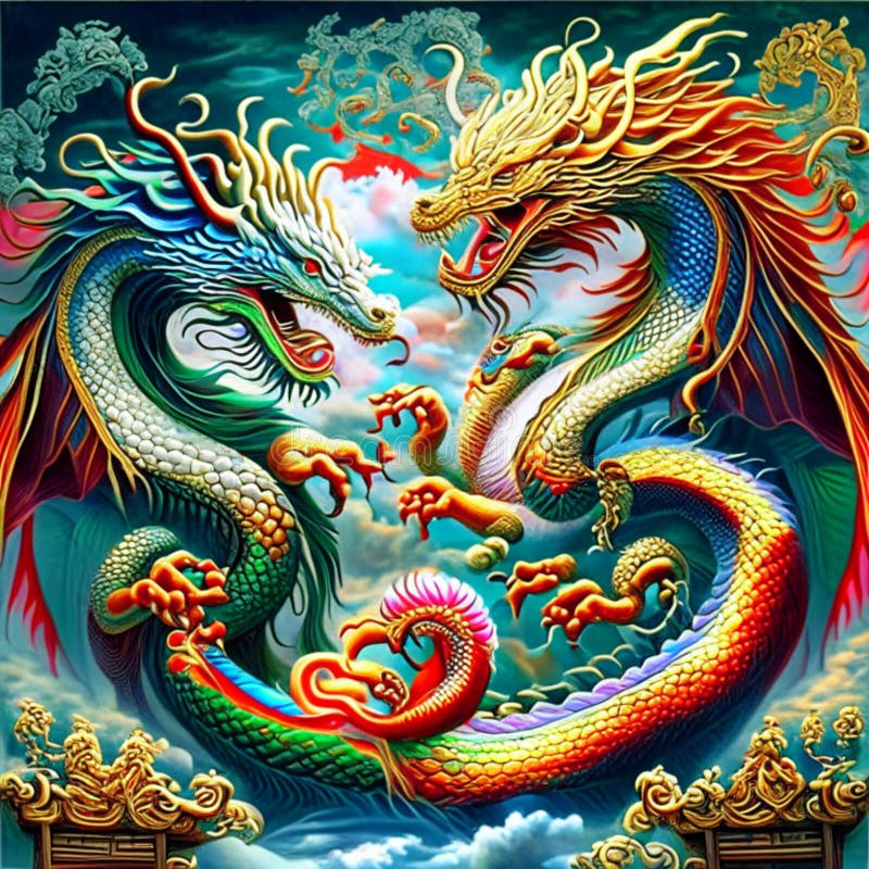 Chinese Dragon Head. Vector Illustration of a Chinese Dragon Head Stock ... Chinese Dragon Head. Vector Illustration of a Chinese Dragon Head Stock ...