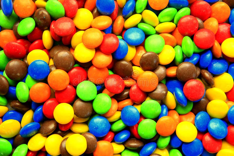 Colorful chocolate stock photo. Image of coated, branding - 57487018