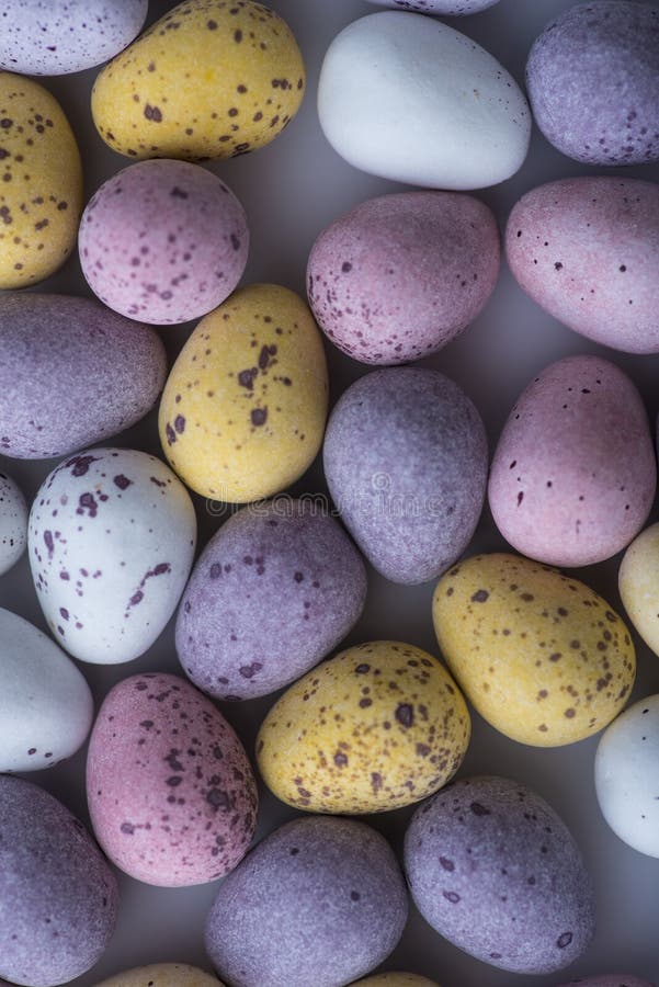 Mini easter eggs stock photo. Image of closeup, horizontal - 7588418