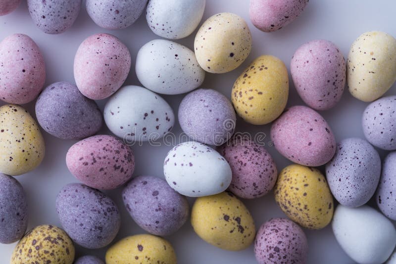 Mini easter eggs stock photo. Image of closeup, horizontal - 7588418