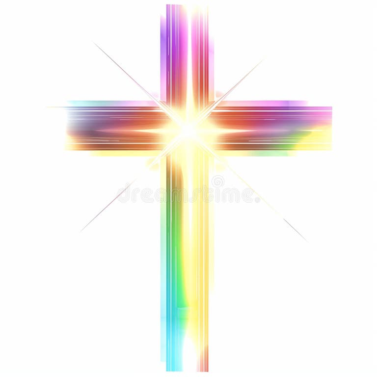 Christian Cross Rays Light Stock Illustrations 2 319 Christian Cross