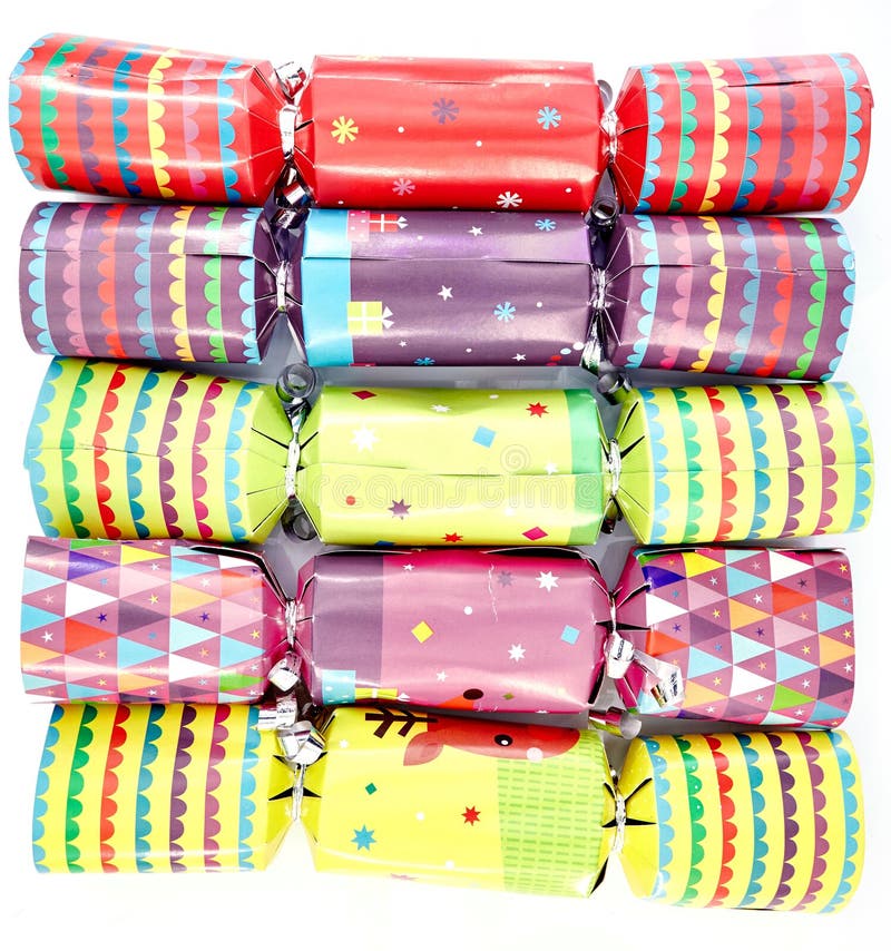 Colorful Christmas Bon Bons Stock Image - Image of seasonal, christmas ...