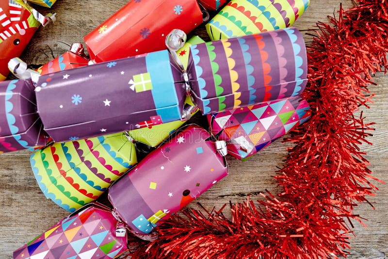 Colorful Christmas Bon Bons Stock Photo - Image of bonbon, paper: 80922338