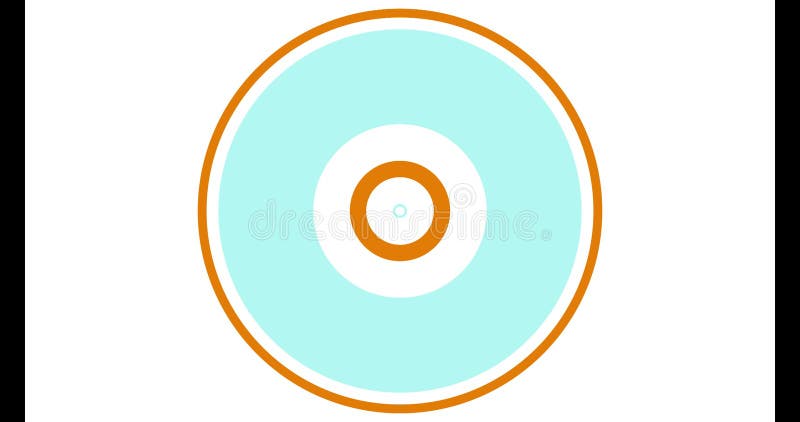 Colorful Circle Abstract Looping Background Animation in 4k Stock ...