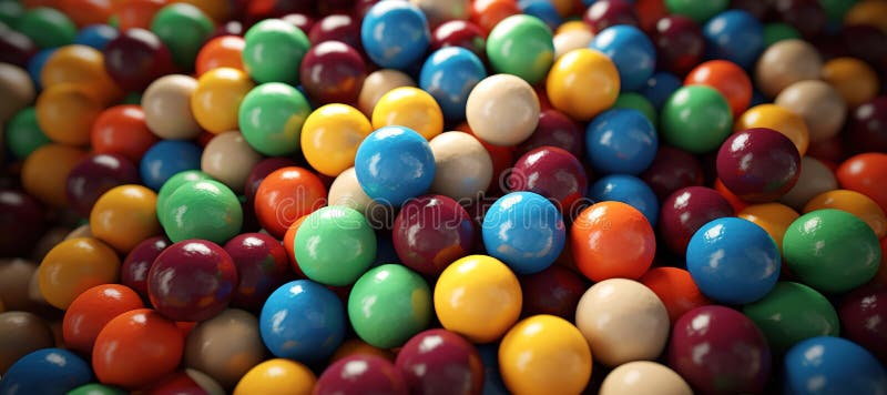 Colorful Circle Balls Background, Round Stock Illustration ...