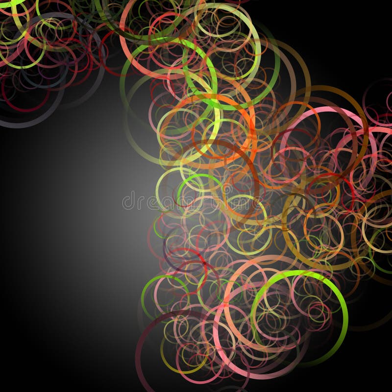 Colorful circle design stock illustration. Illustration of ...