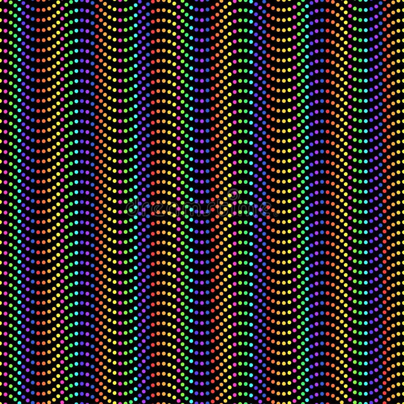 Colorful Circle Line Abstract Background Stock Vector - Illustration of ...