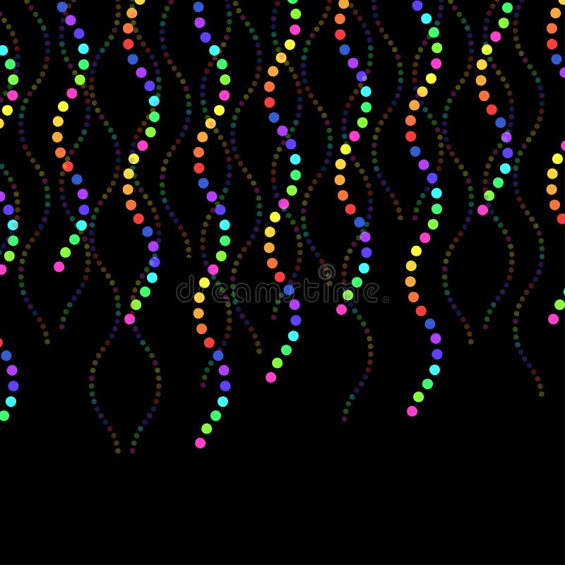 Colorful Circle Line Abstract Background Stock Vector - Illustration of ...