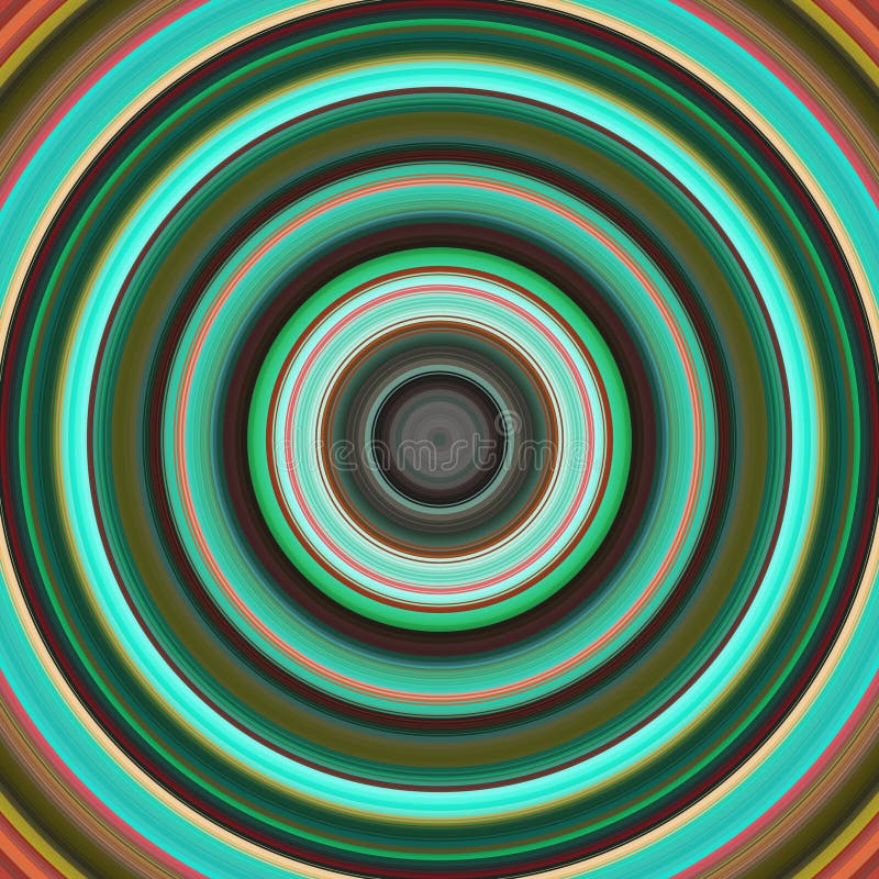 Colorful Circle Lines Background. Stock Vector - Illustration of color ...