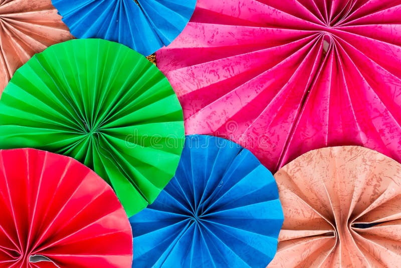 Colorful circle paper stock image. Image of wallpaper - 61604159