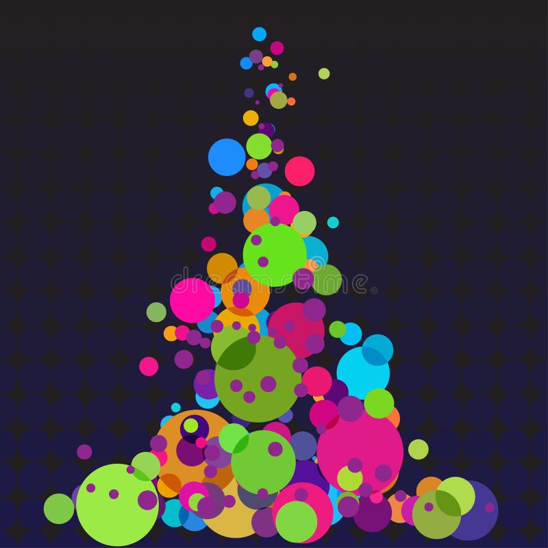 Colorful circle pattern stock illustration. Illustration of symbol ...