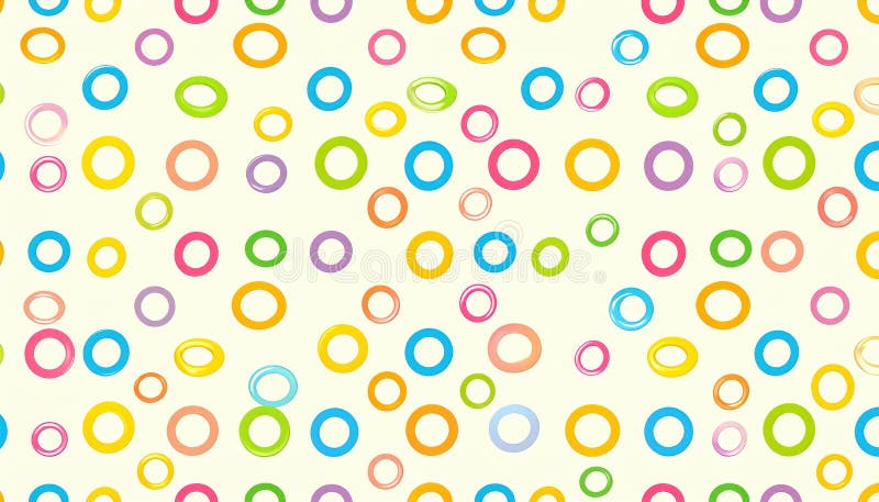Colorful Circle Pattern, a Vibrant and Dynamic Abstract Design for ...