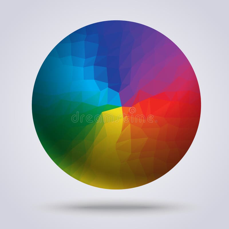 Colorful circle stock vector. Illustration of light, abstract - 54494293