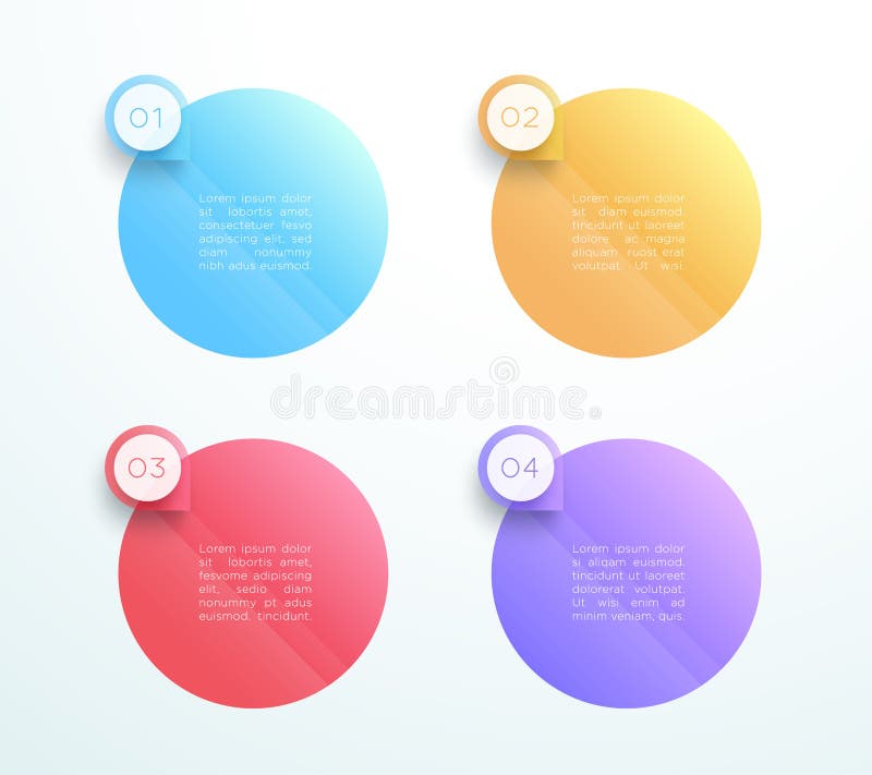 12 Step Arrow List Colorful Banners Infographic Diagram Stock Vector ...