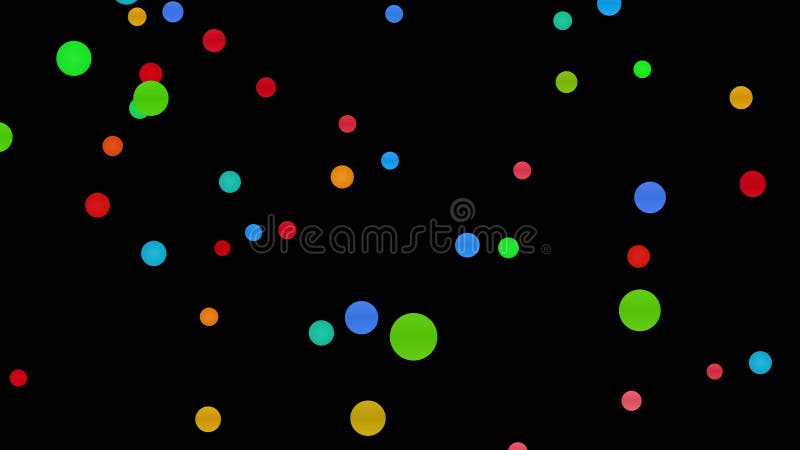 Colorful Circles Kaleidoscope Background Stock Video - Video of banner ...