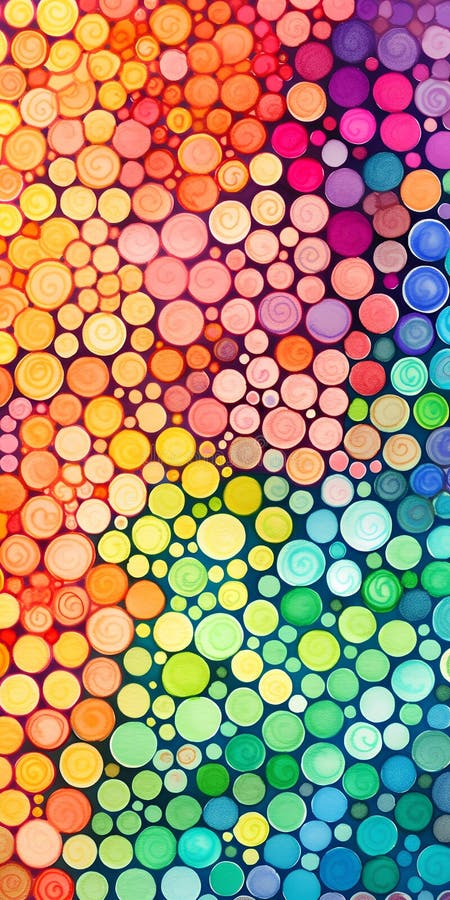 Colorful Circles Background. Colorful Circles Background. Colorful ...