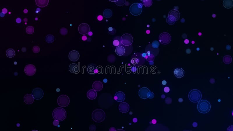 Colorful Circles in Motion - Loop Abstract Motion Graphic Background ...