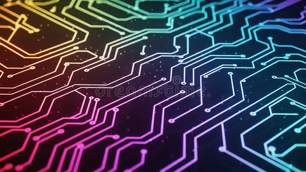 Colorful Rainbow Technology Stock Illustrations – 84,408 Colorful ...