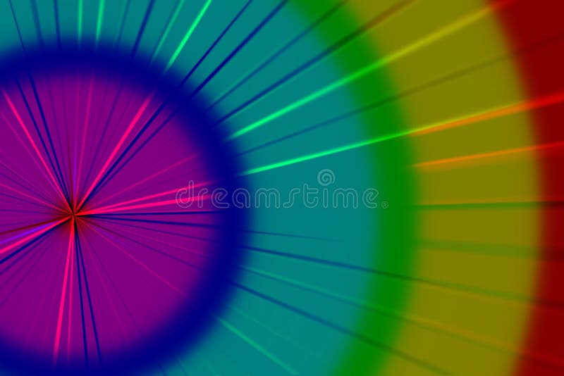 Colorful Circular Abstract Background with Circular Lines Stock ...