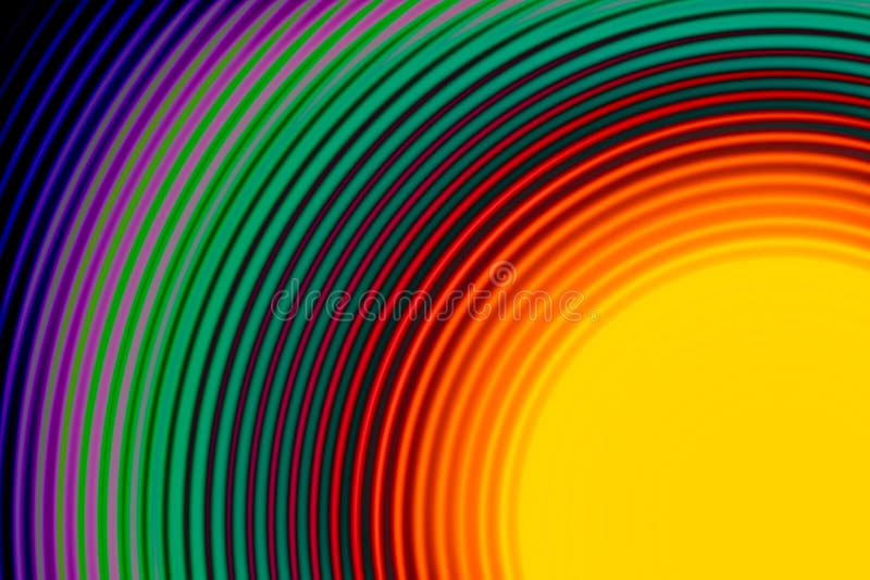 Colorful Circular Abstract Background with Circular Lines Stock Image ...